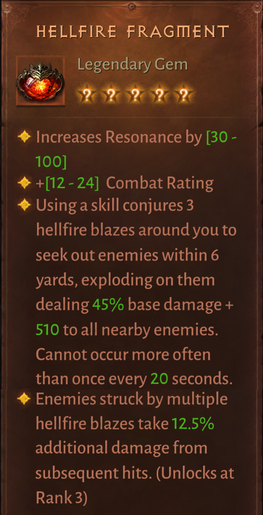 All 5 Star Legendary Gems in Diablo Immortal - Updated | MisterMenPlays ...