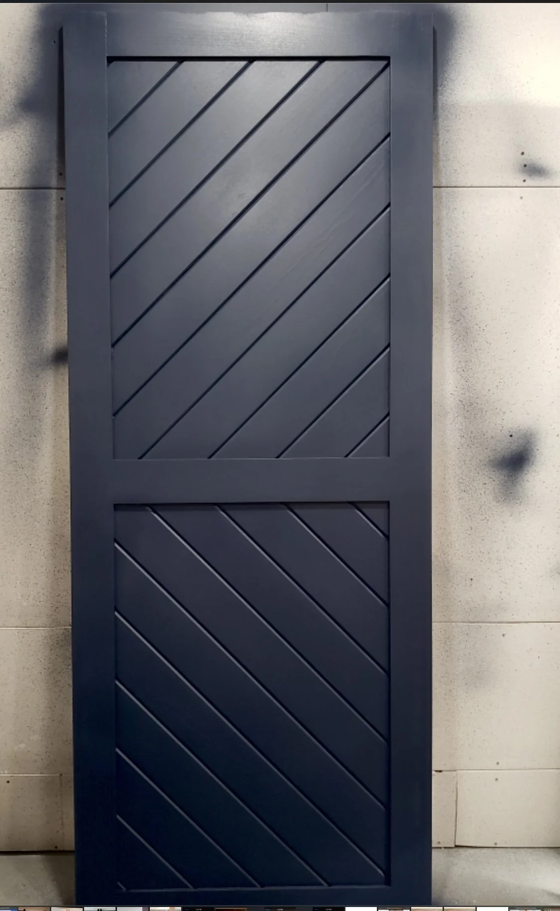 Chevron Doors — Deborah Anne Designs | Custom Door and Furniture ...