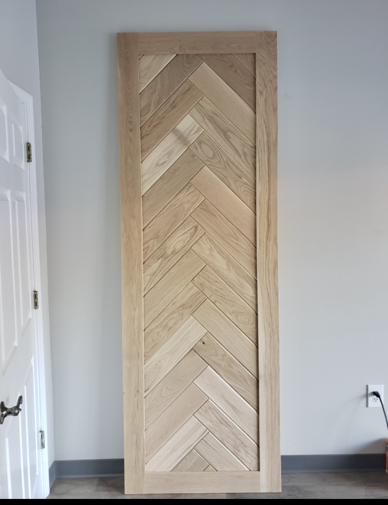 White Oak Doors — Deborah Anne Designs | Custom Door and Furniture ...