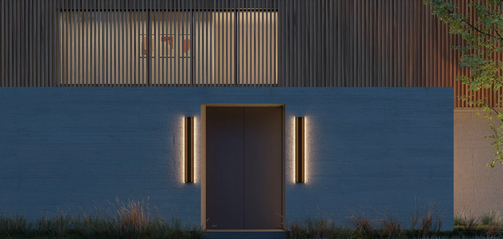 Tex-Jr: Wet-Listed Exterior LED Wall Sconce — Alva Lighting