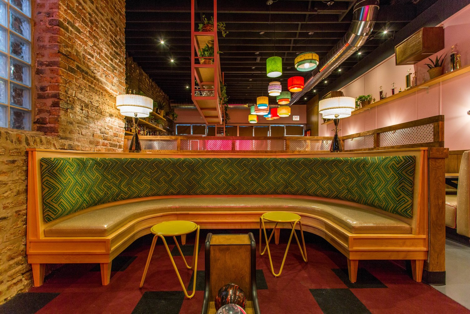 The Pink Squirrel Bar Interior | Siren Betty Design — Siren Betty Design