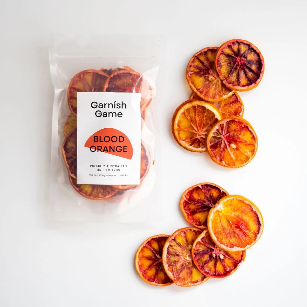 Dehydrated lime cocktail garnishes for drinks