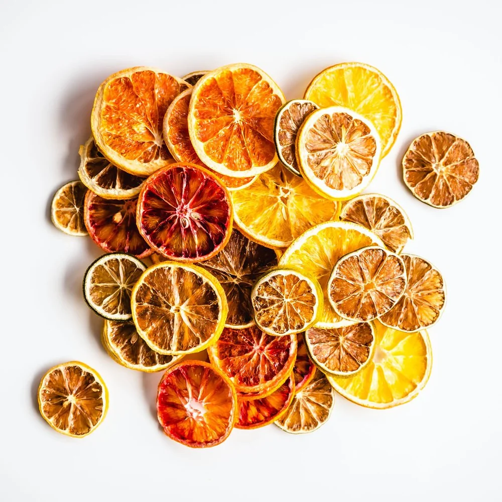 Dried Australian blood oranges Cocktail Garnishes