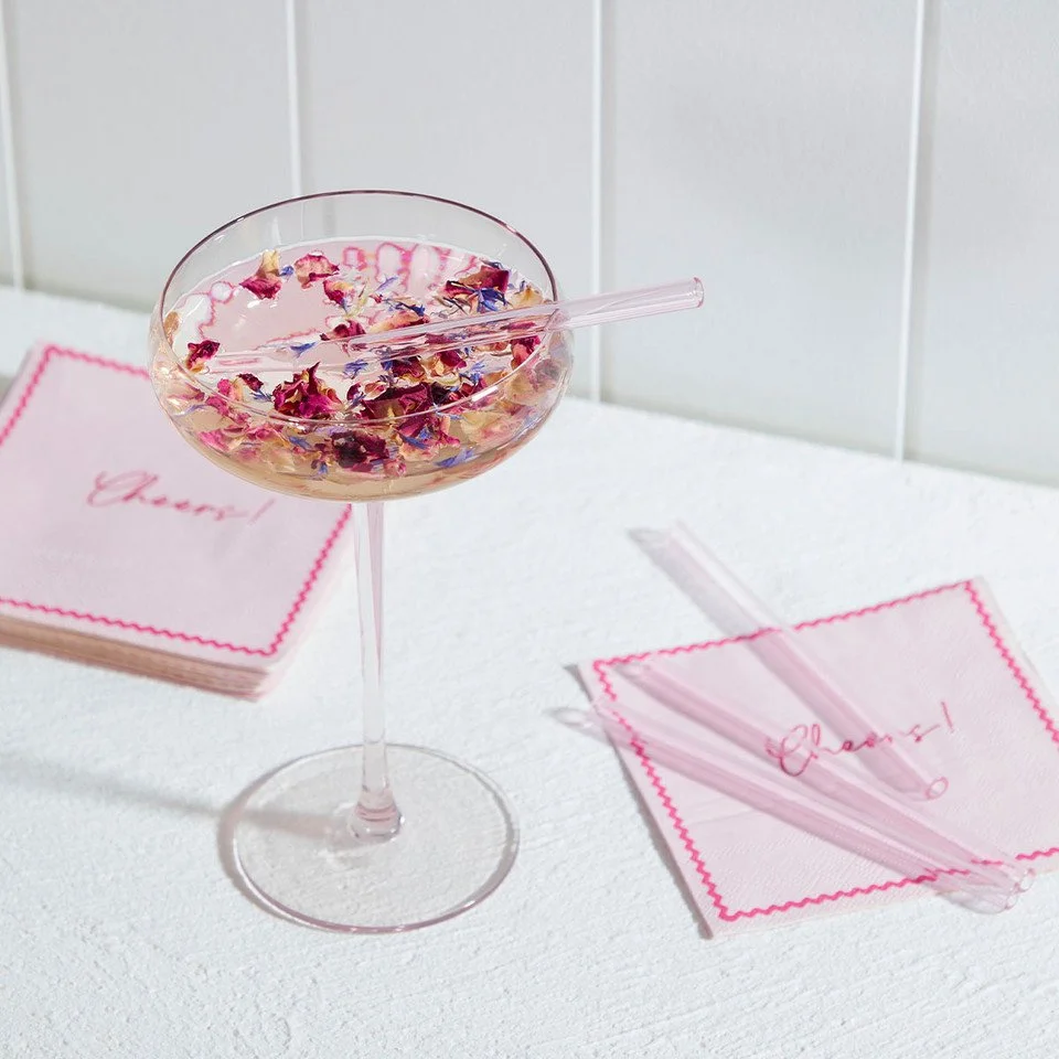 Cocktail Confetti | Edible Dried Floral Garnish for Cocktails & Mocktails
