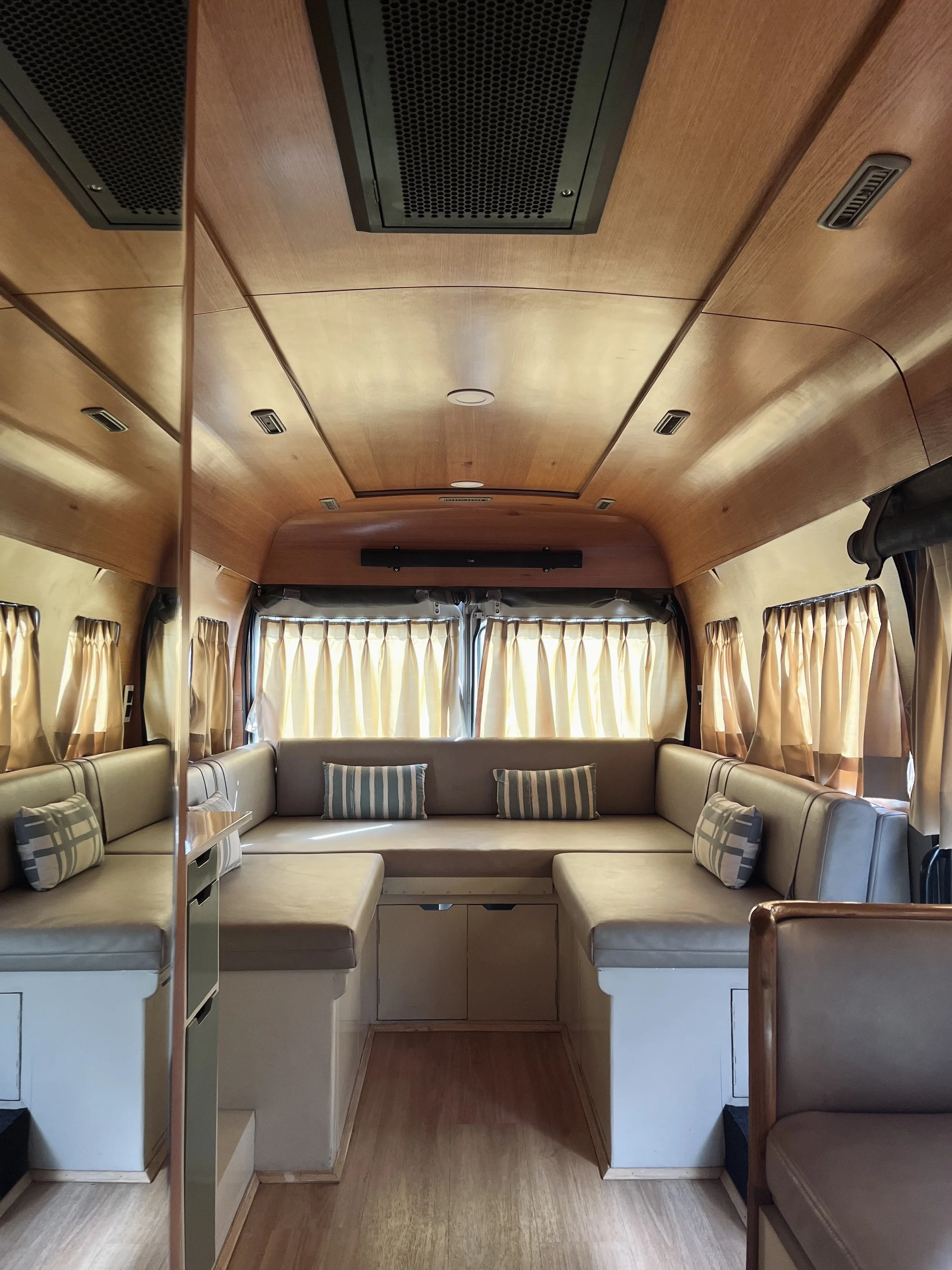 Vahn does camper van conversion & caravan conversion for caravan tour