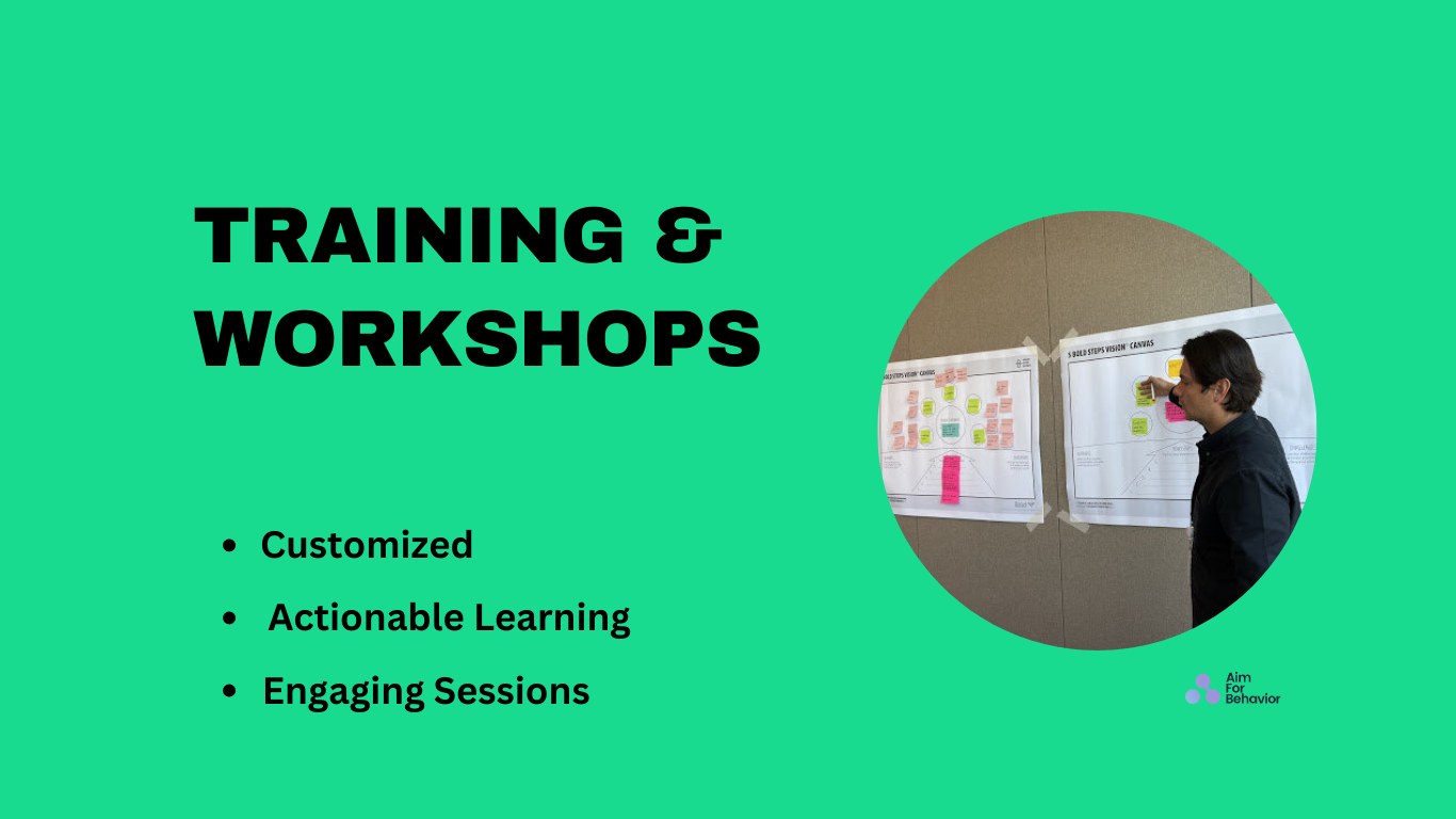 Aim For Behavior - Behavior Science and Human Centred Design Courses