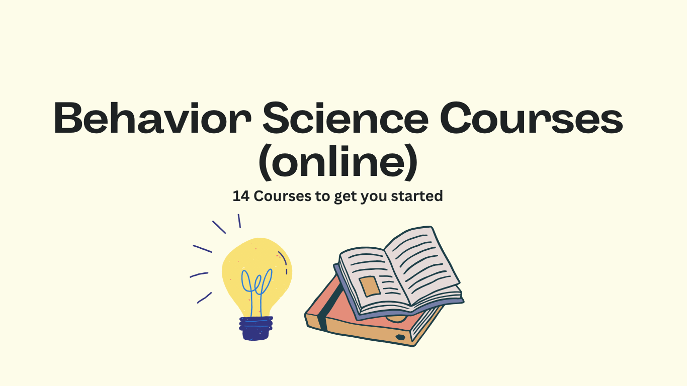 Behavioral Science Courses — Aim For Behavior
