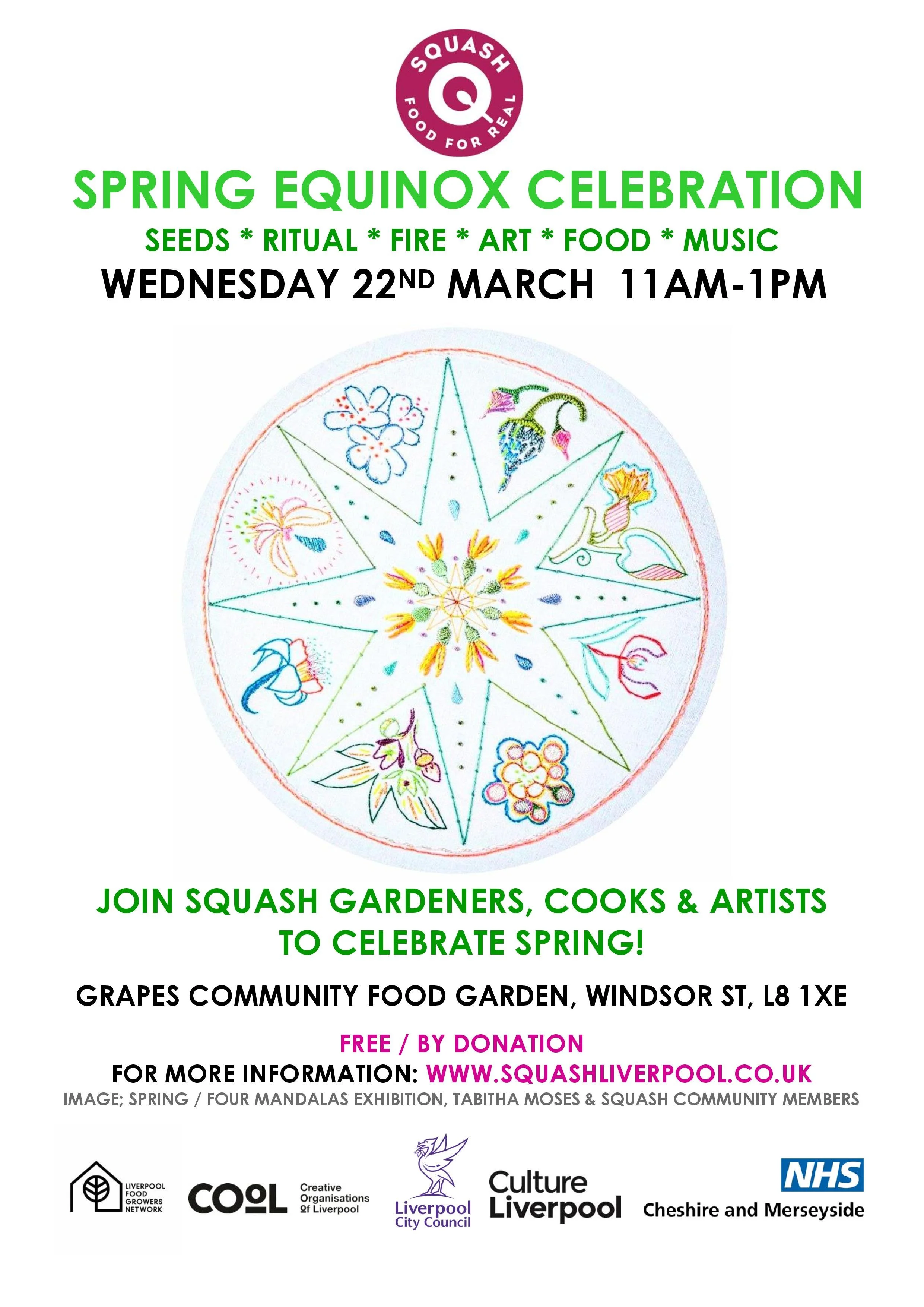Squash Spring Equinox Event — Liverpool Food Growers