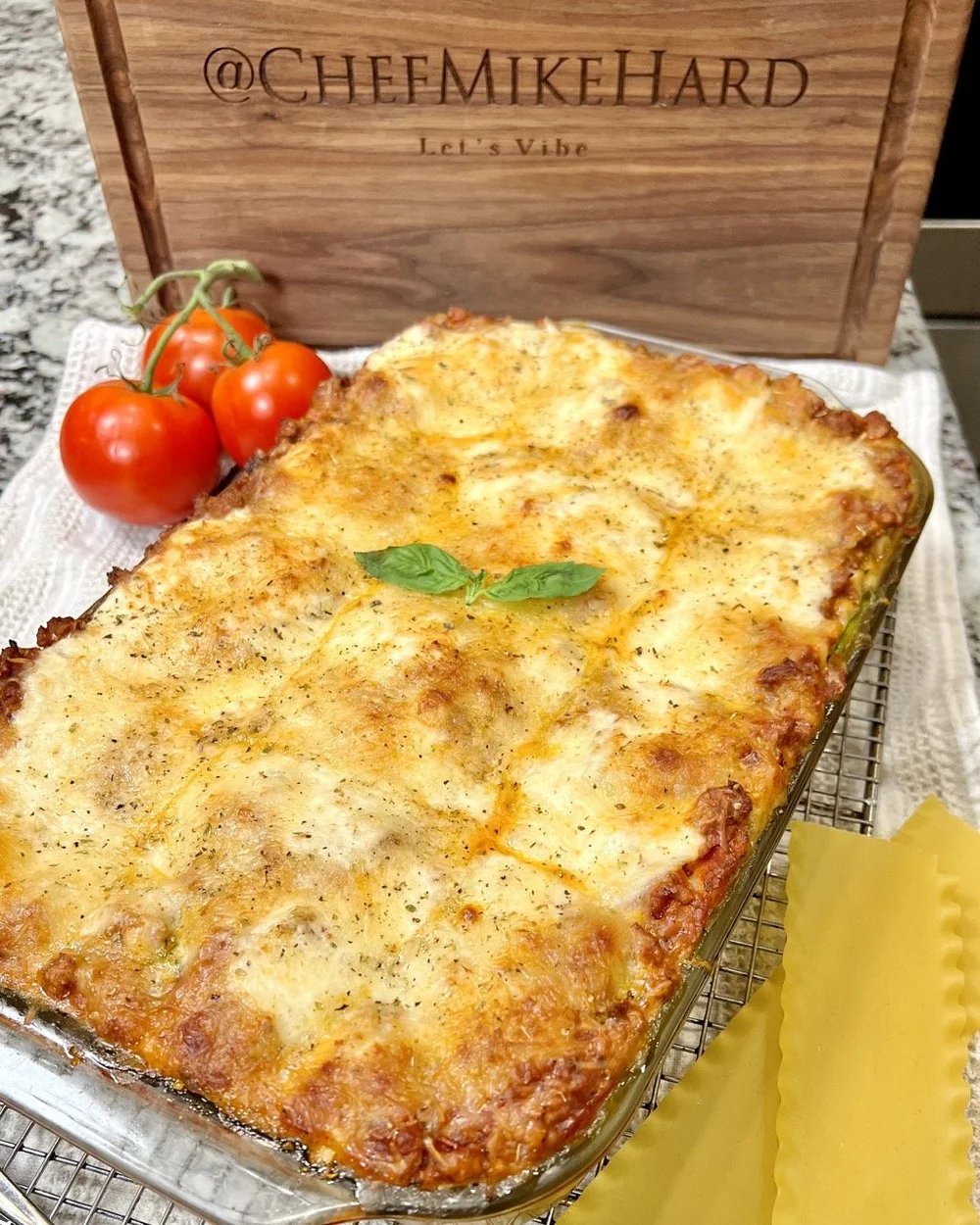 Restaurant Style Lasagna — @chefmikehard Recipes!