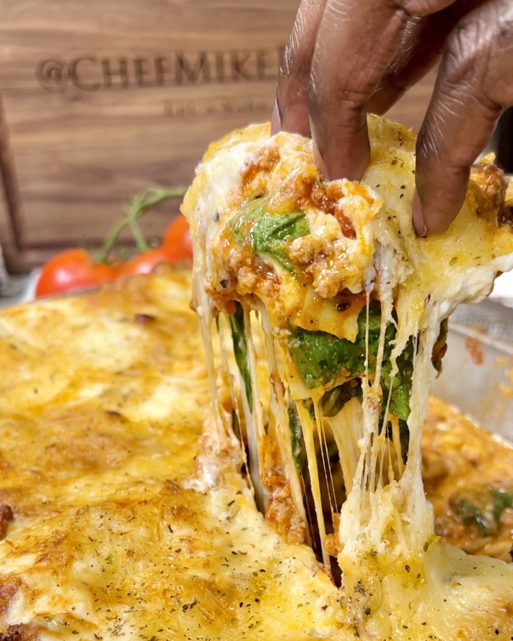 Restaurant Style Lasagna — @chefmikehard Recipes!