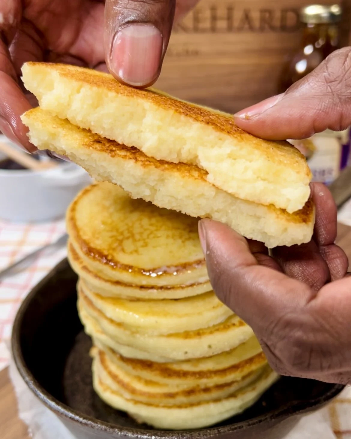 Crispy Edged Classic Southern Hoe Cakes — @chefmikehard Recipes!