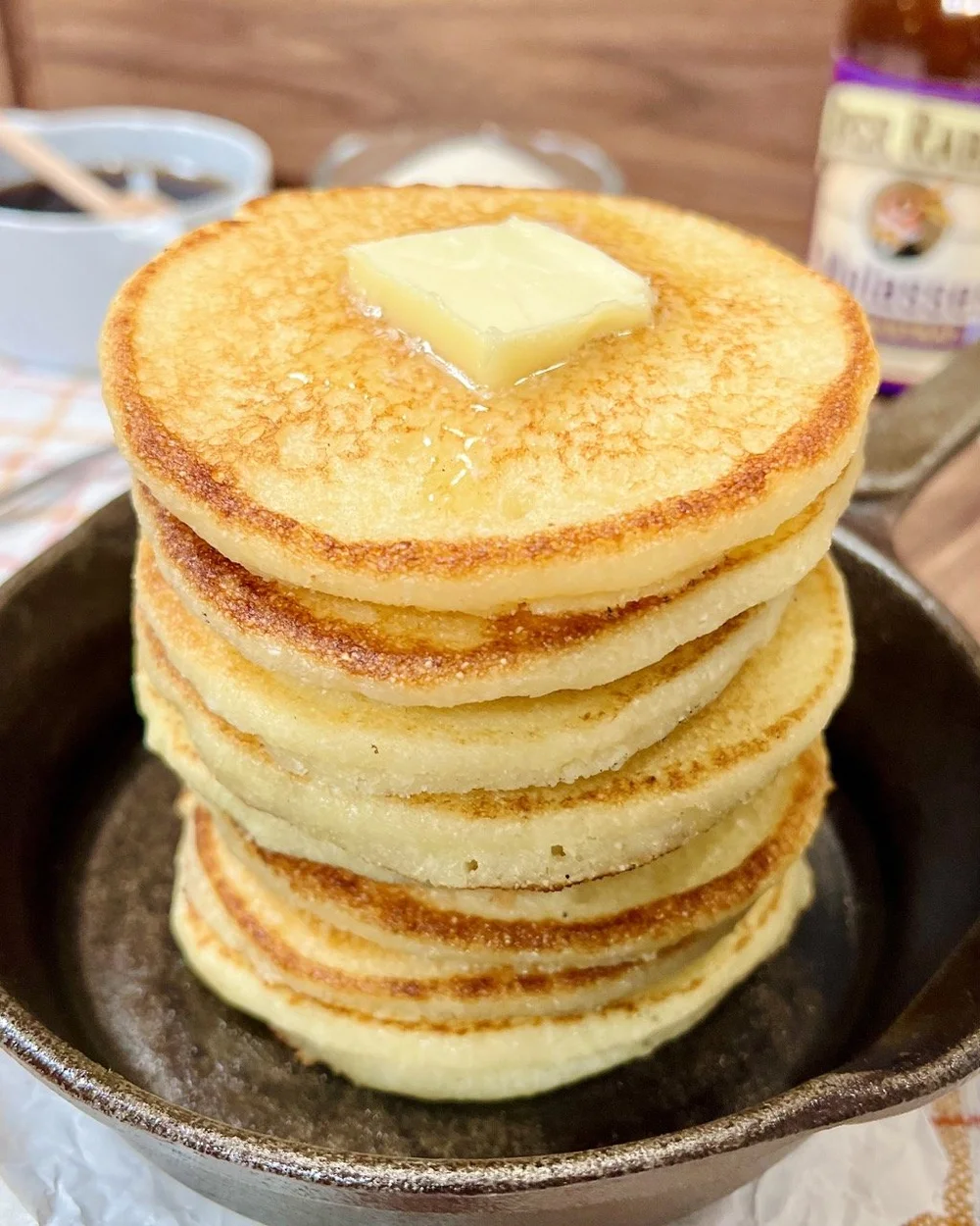 Crispy Edged Classic Southern Hoe Cakes — @chefmikehard Recipes!