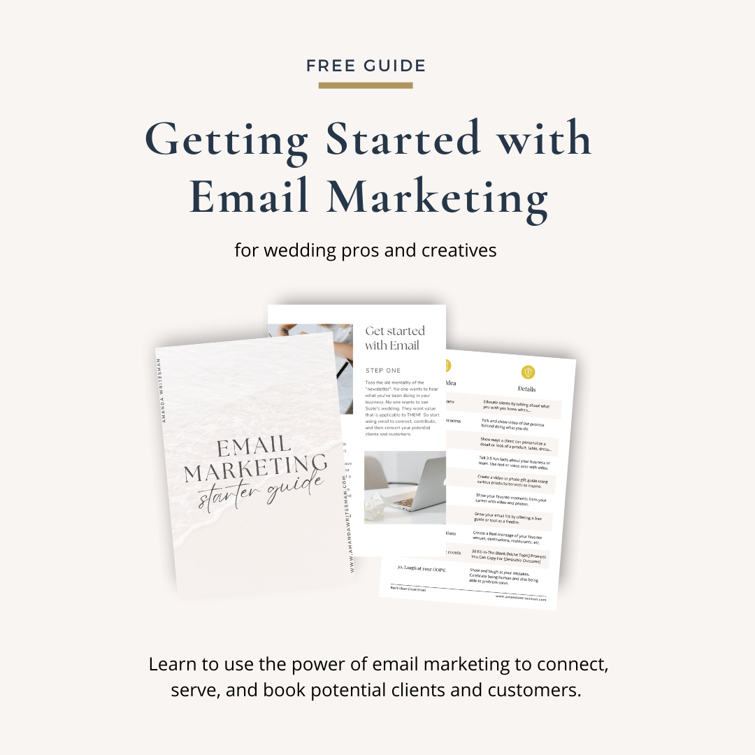 NEW: Free Email Starter Guide — Amanda Writesman