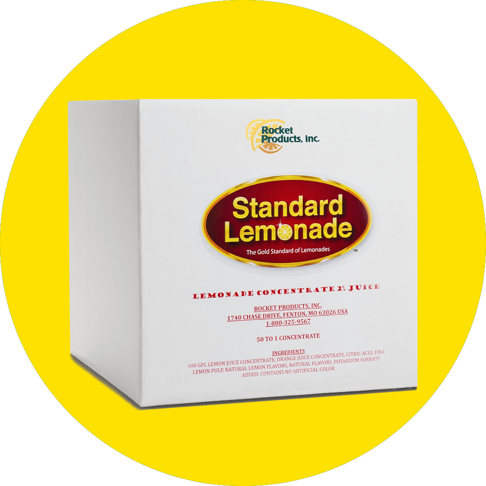 Rocket Lemonade Concentrates — Rocket Products