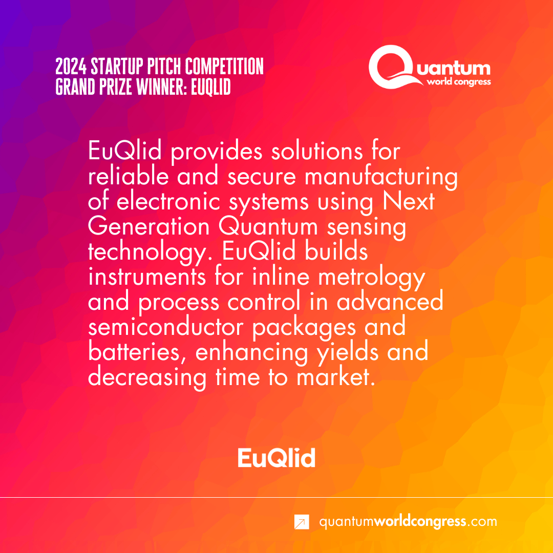 Quantum Startup Pitch Competition 2024: EuQlid’s Quantum Sensing ...