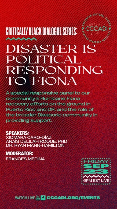 PANELS & TALKS — CCCADI