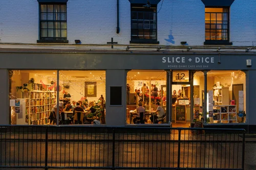 Slice + Dice | Board Game Cafe | Vegan Food | Norwich