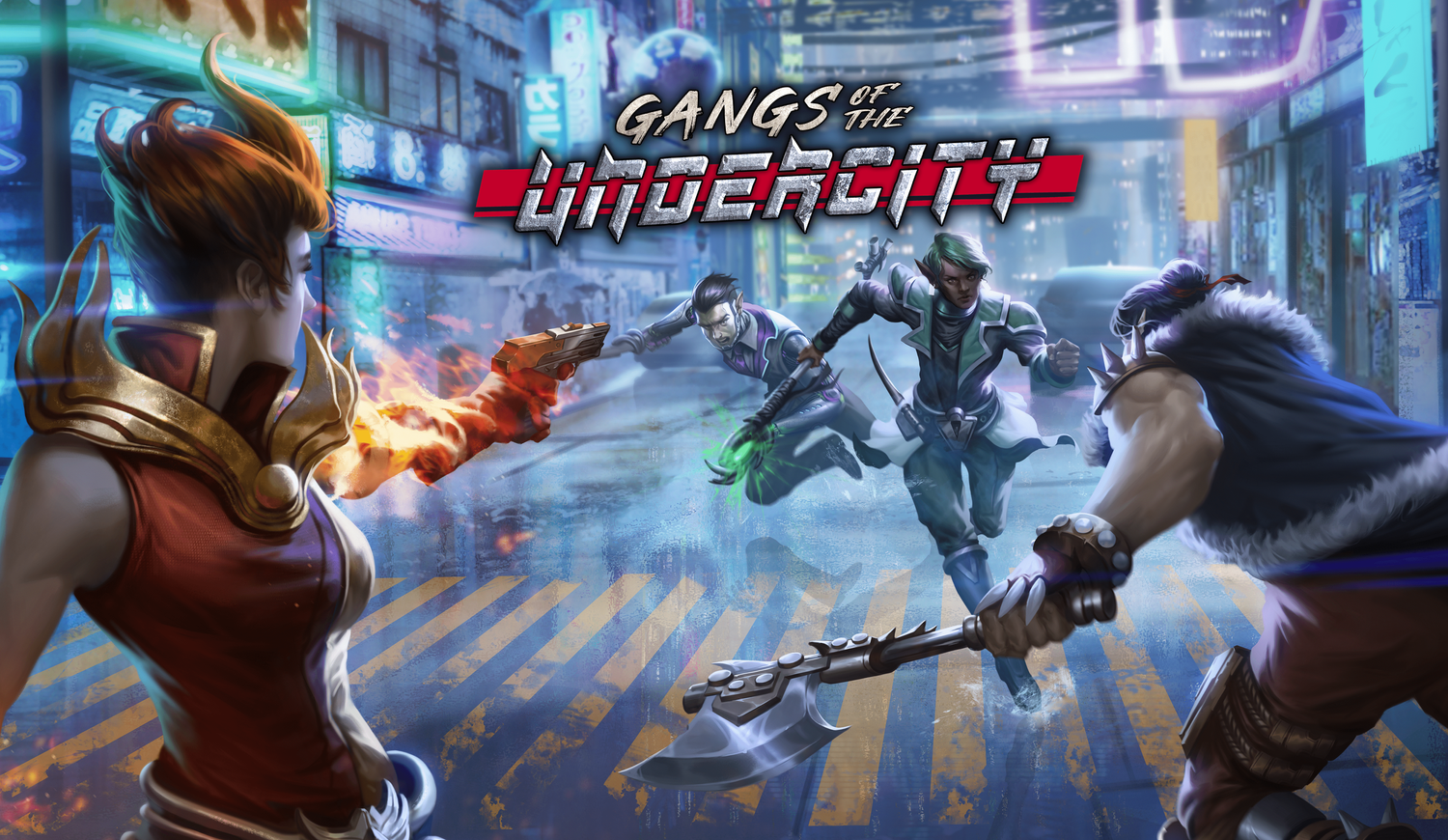Gangs of the Undercity — Fragging Unicorns Games