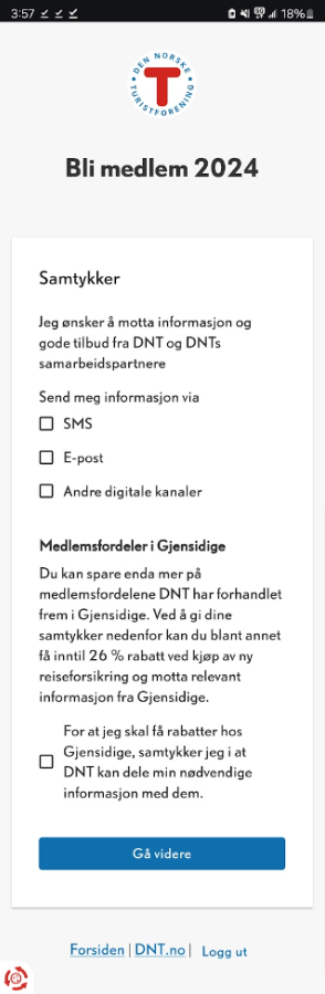 How to sign up for a DNT membership online — Solo Female Wanderer