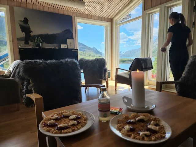 The Besseggen high point — Solo Female Wanderer