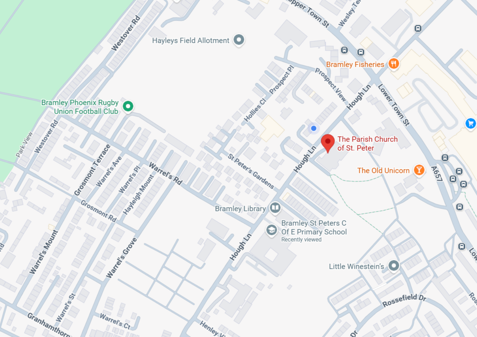 Families and Young People — St Peter's Church