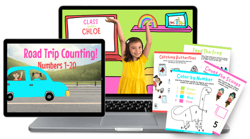 Class with Chloe: Fun, Educational Preschool Activities, Videos and Games!
