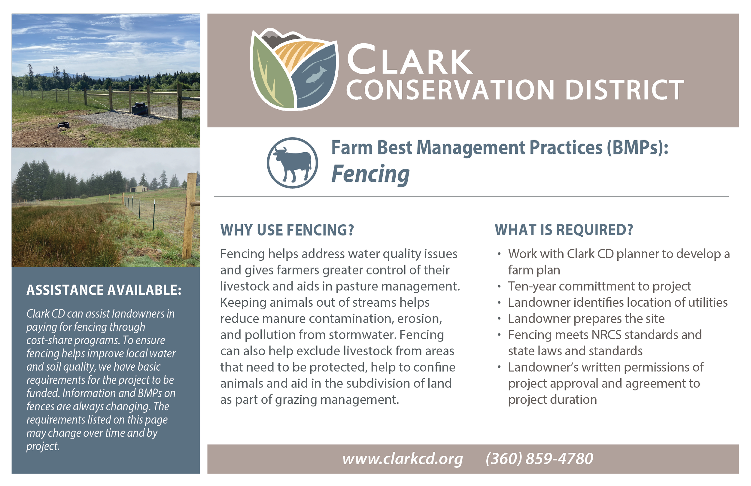 Livestock & Nutrient Management — Clark Conservation District