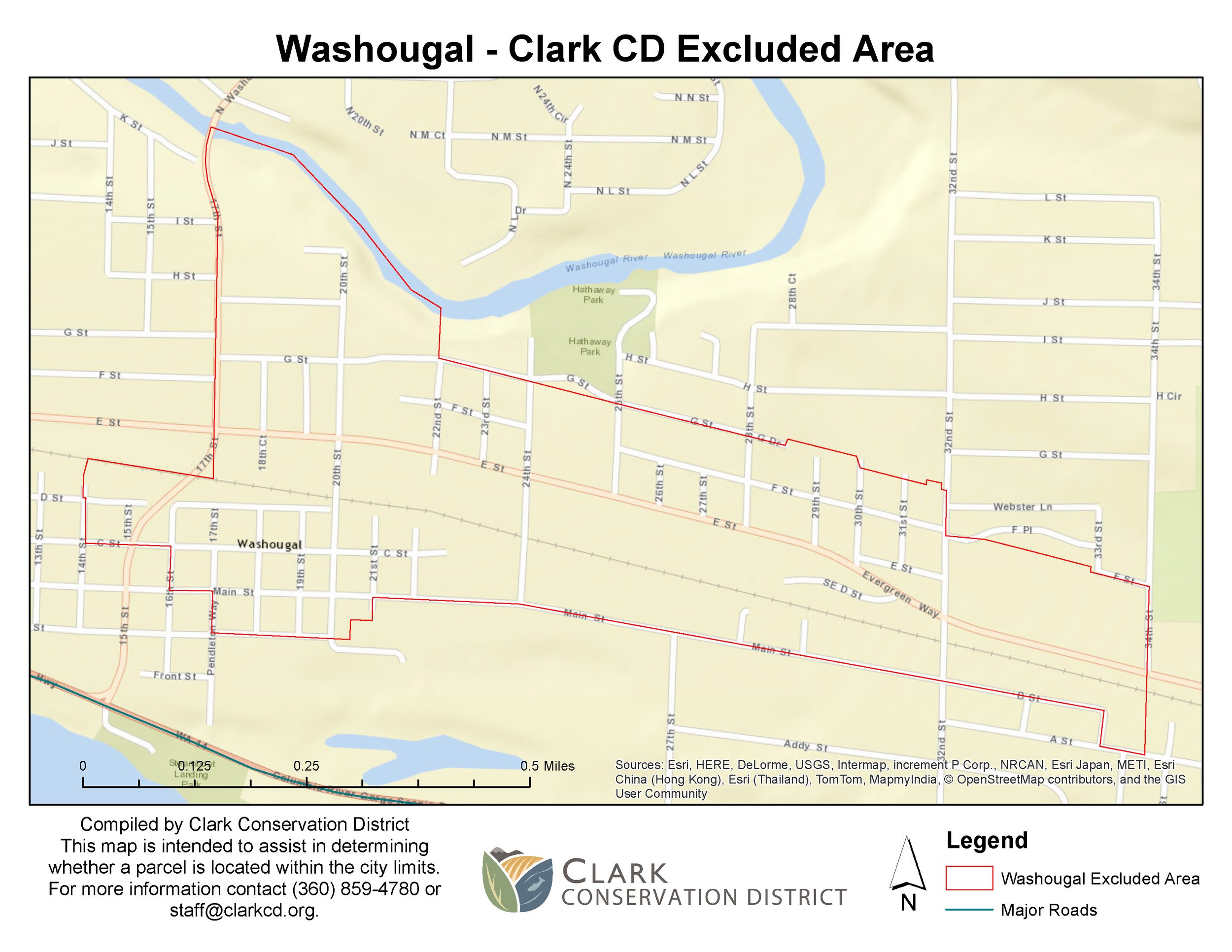 District Boundaries — Clark Conservation District