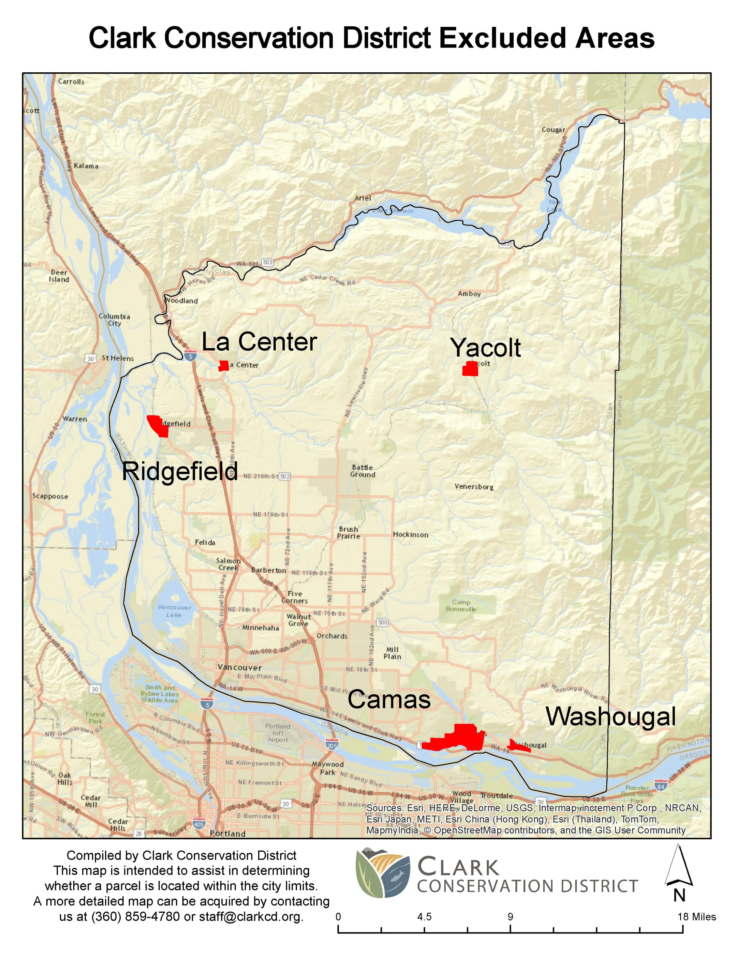 District Boundaries — Clark Conservation District