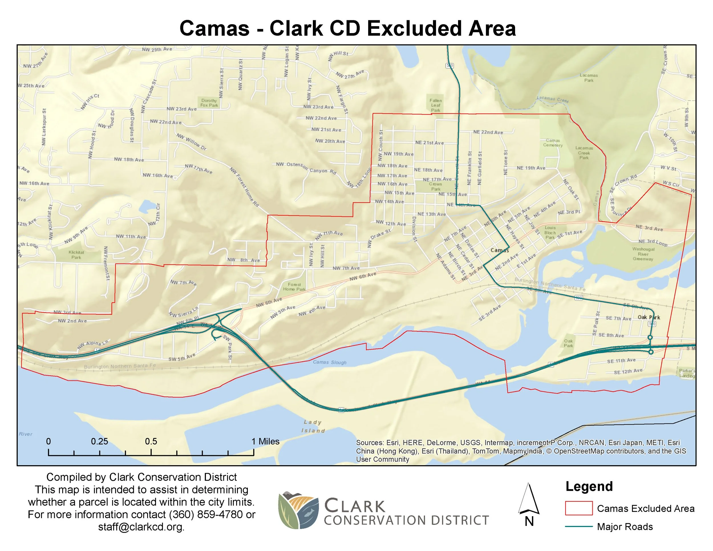 District Boundaries — Clark Conservation District