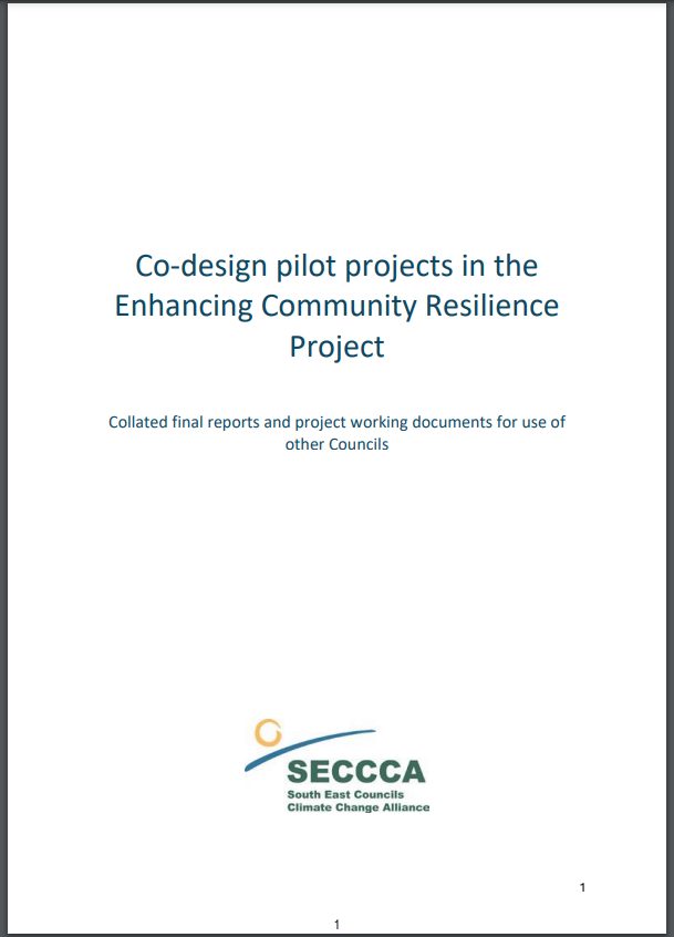 Enhancing Community Resilience — SECCCA