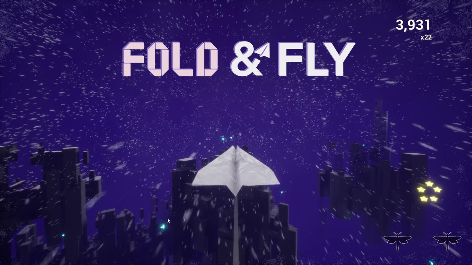Fold and Fly Game — Breaking Walls
