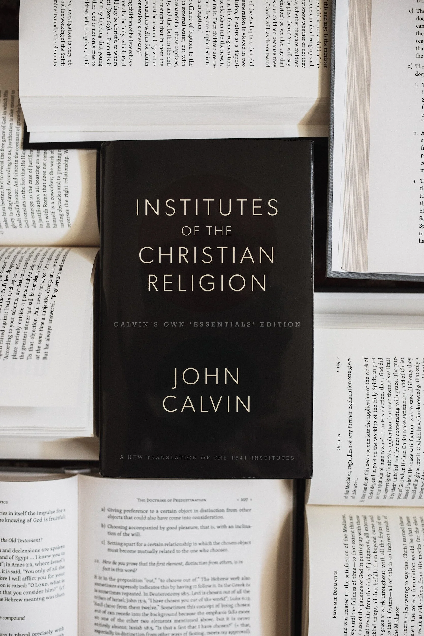 John Calvin Institutes Of The Christian Religion Book