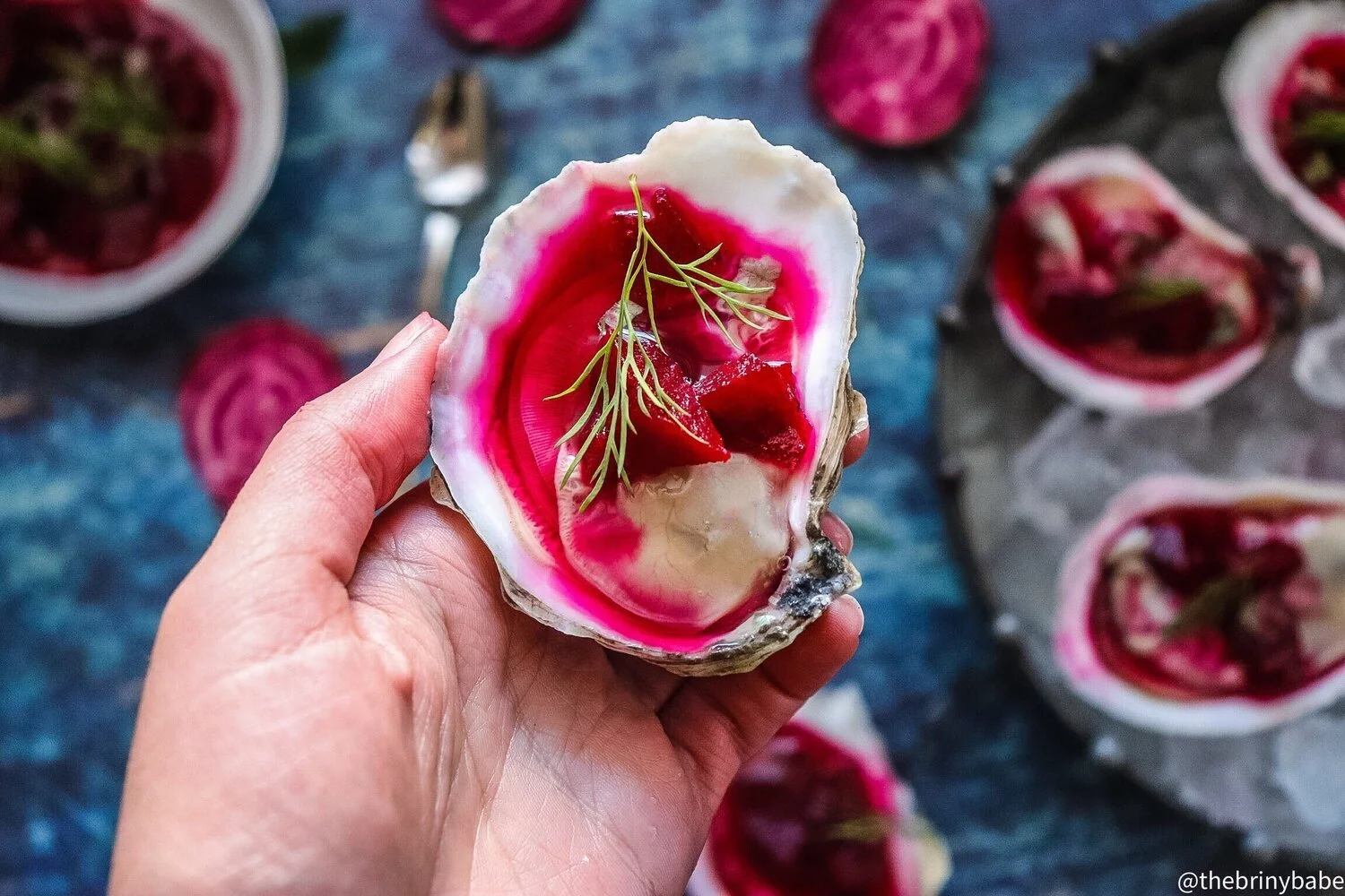 Recipe: Pickled Beet Mignonette — The Briny Babe