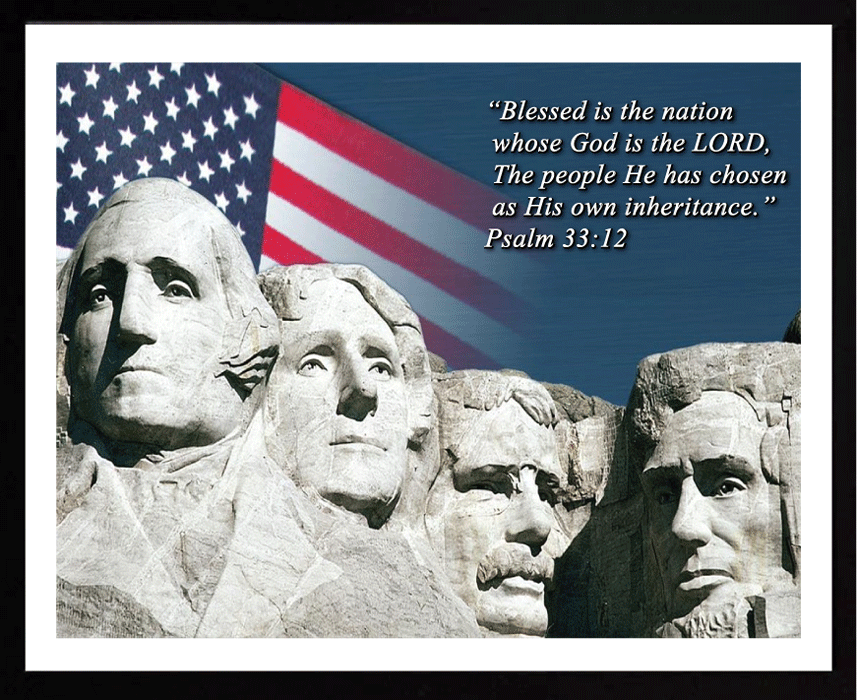 Psalms 33:12, Blessed is the nation whose God is the Lord, The people ...