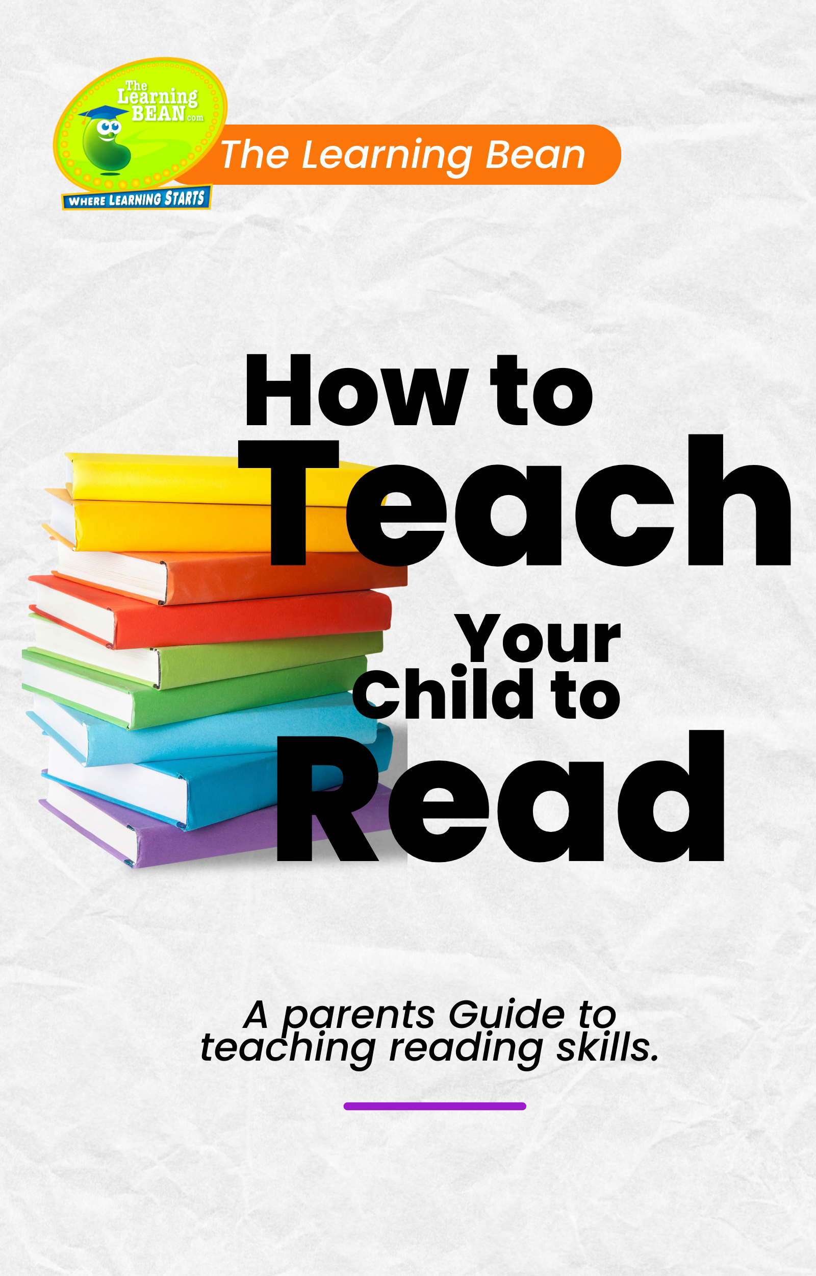 FREE Guide to How to teach your child to read — The Learning Bean