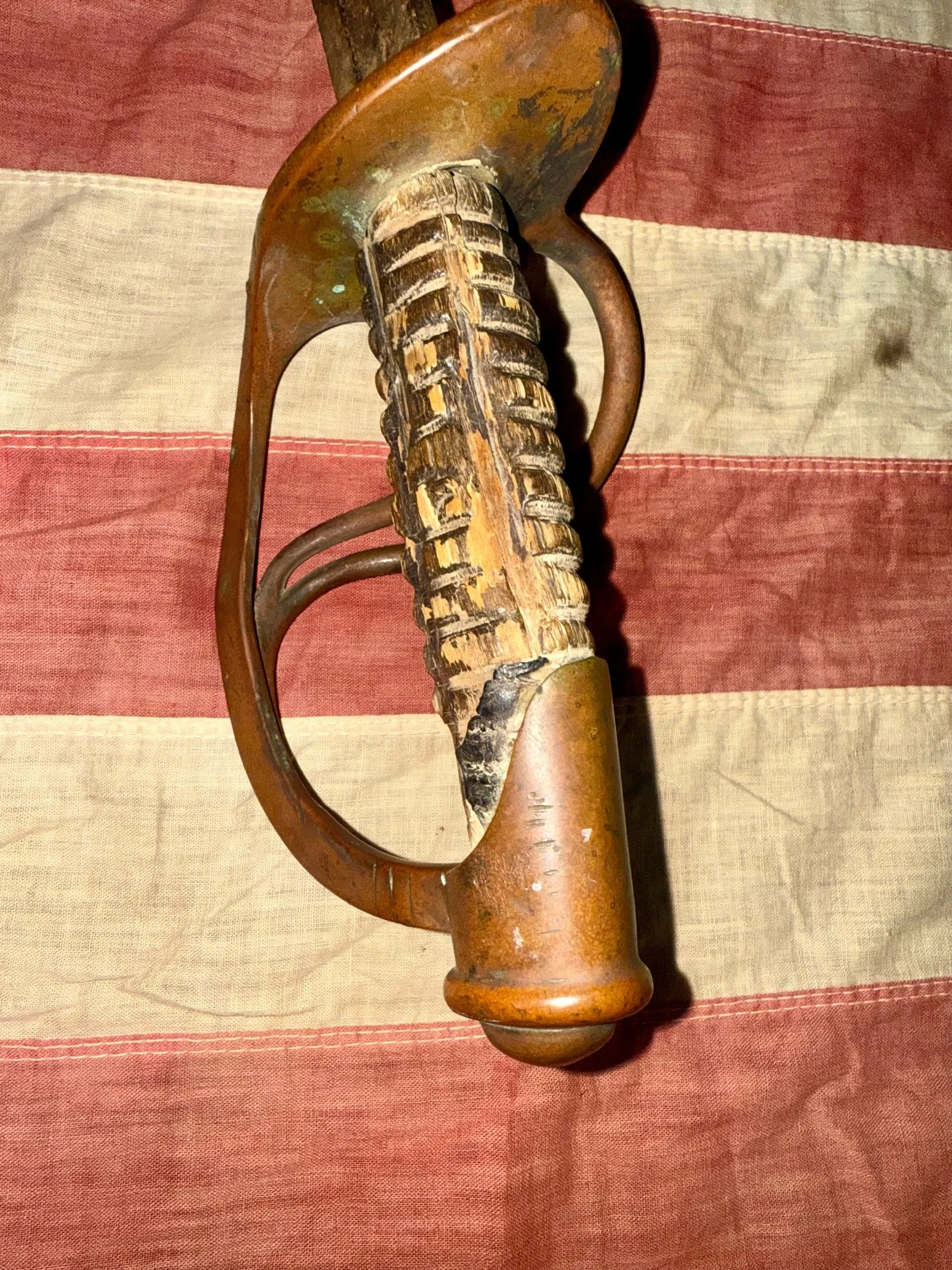 U.S. Model 1860 Light Cavalry Saber — C. Roby Co., Dated 1865, Civil ...