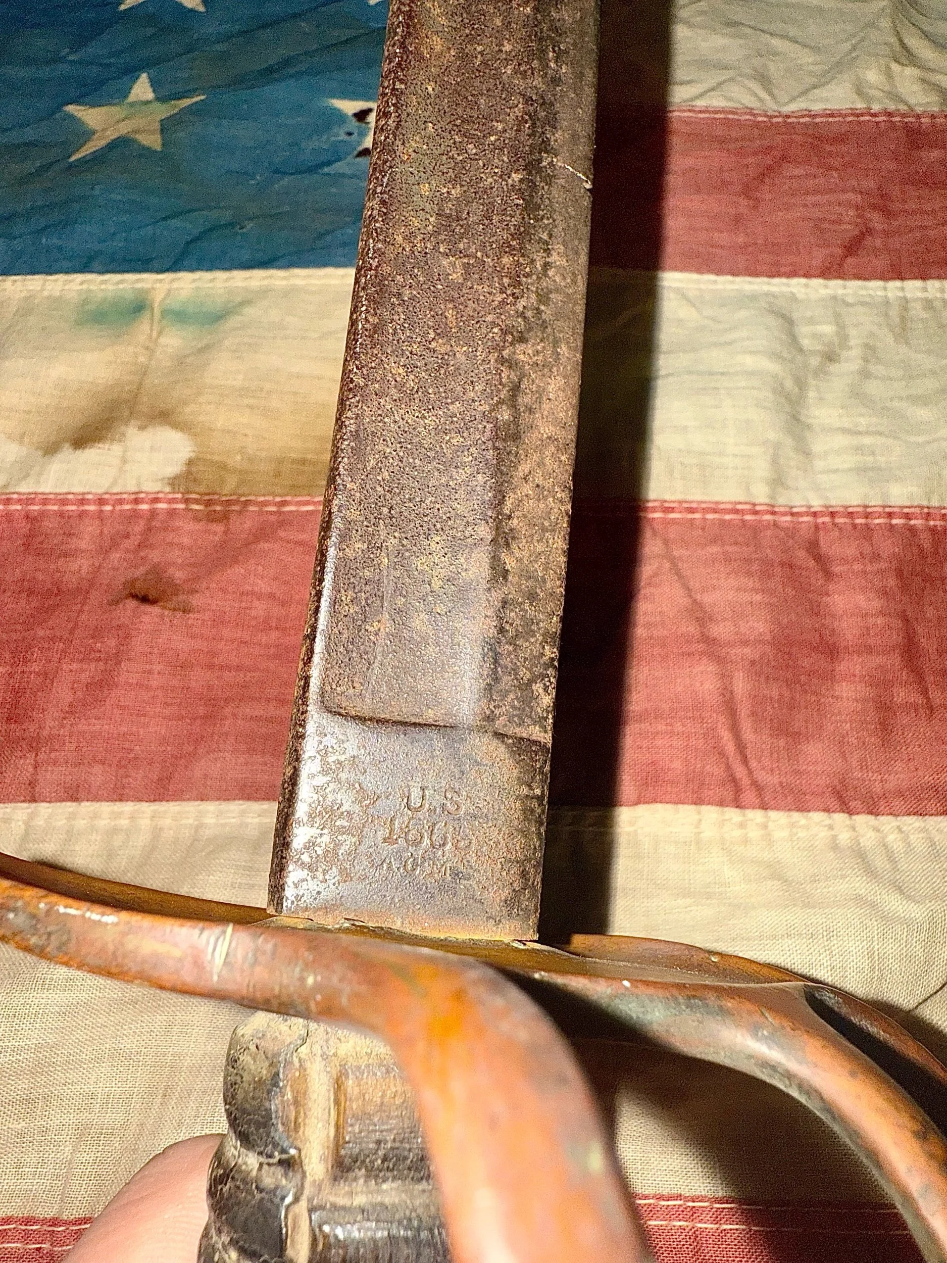 U.S. Model 1860 Light Cavalry Saber — C. Roby Co., Dated 1865, Civil ...