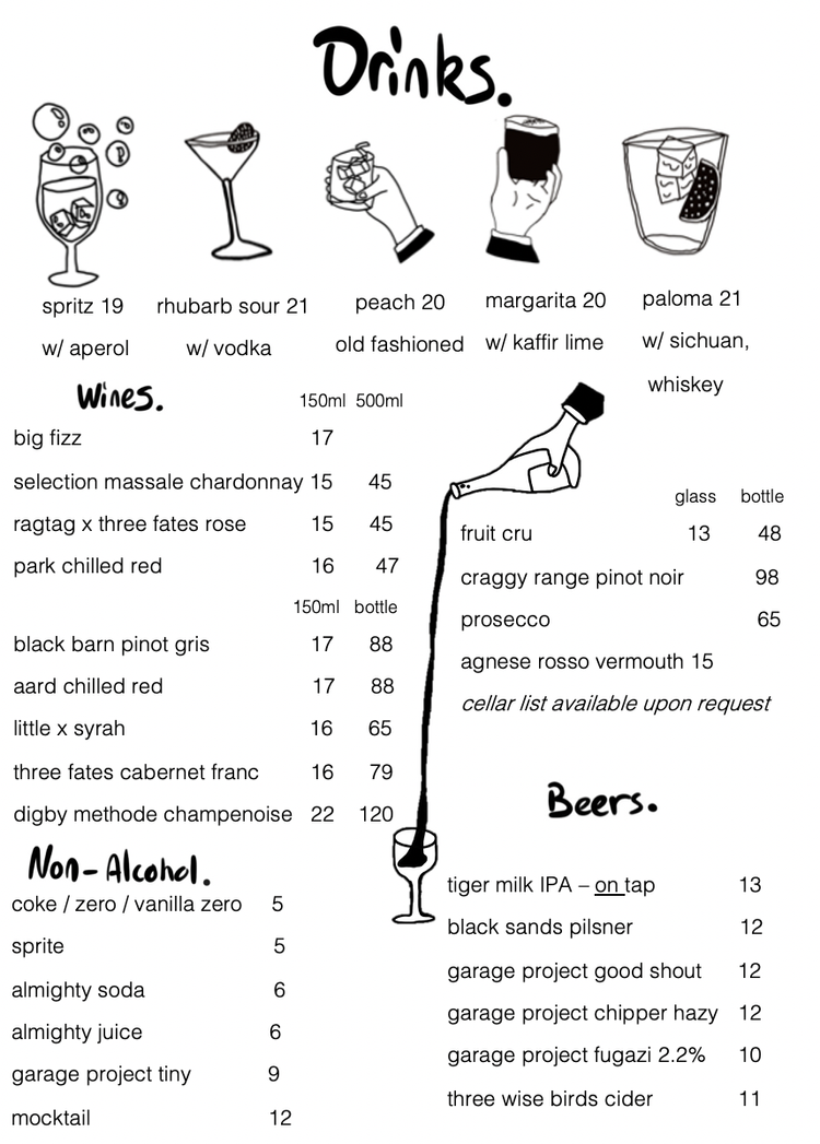 Menu — Ragtag