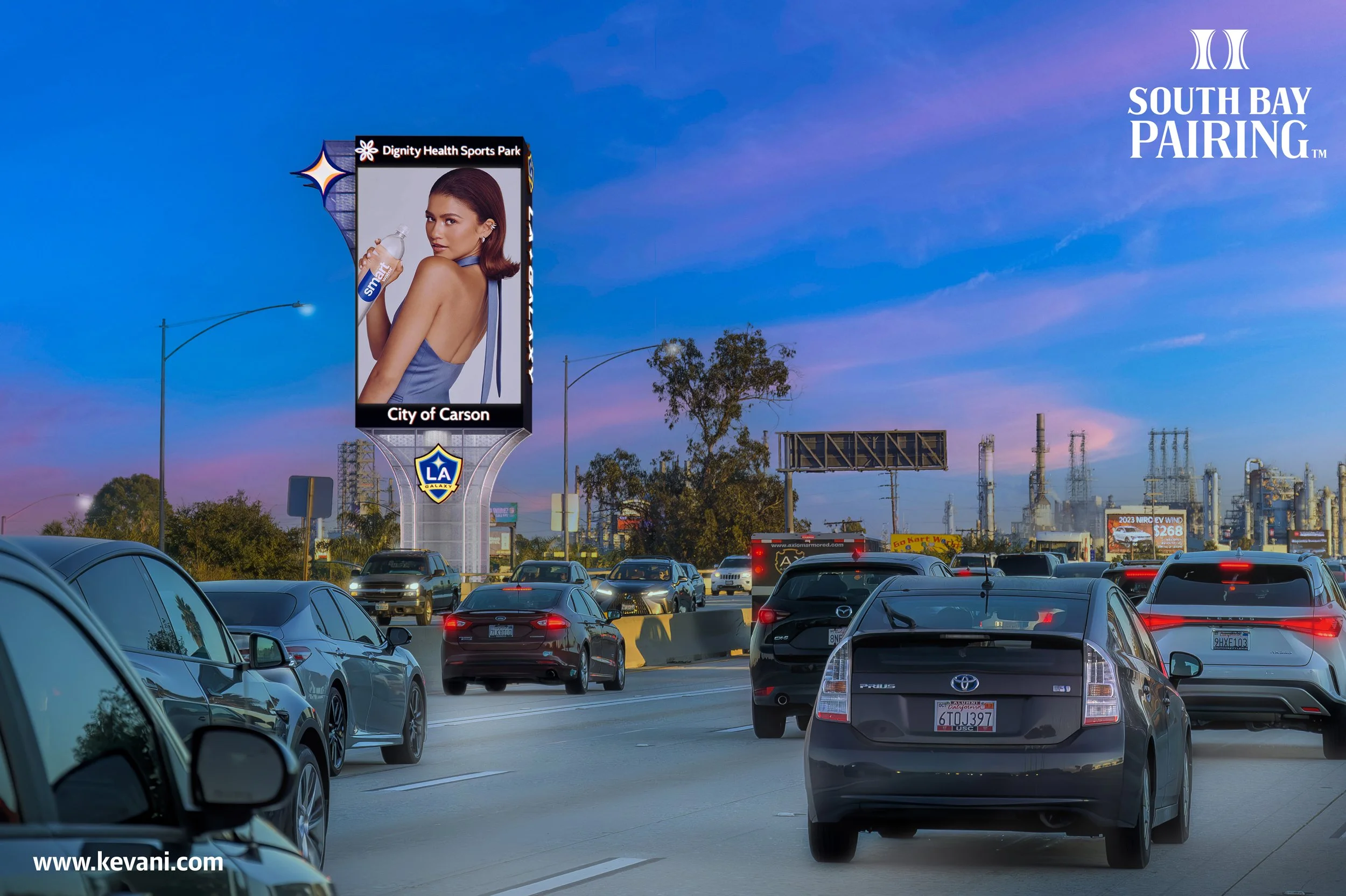 South Bay Pairing - Double-Sided Digital Billboard - 405 Freeway / Los ...