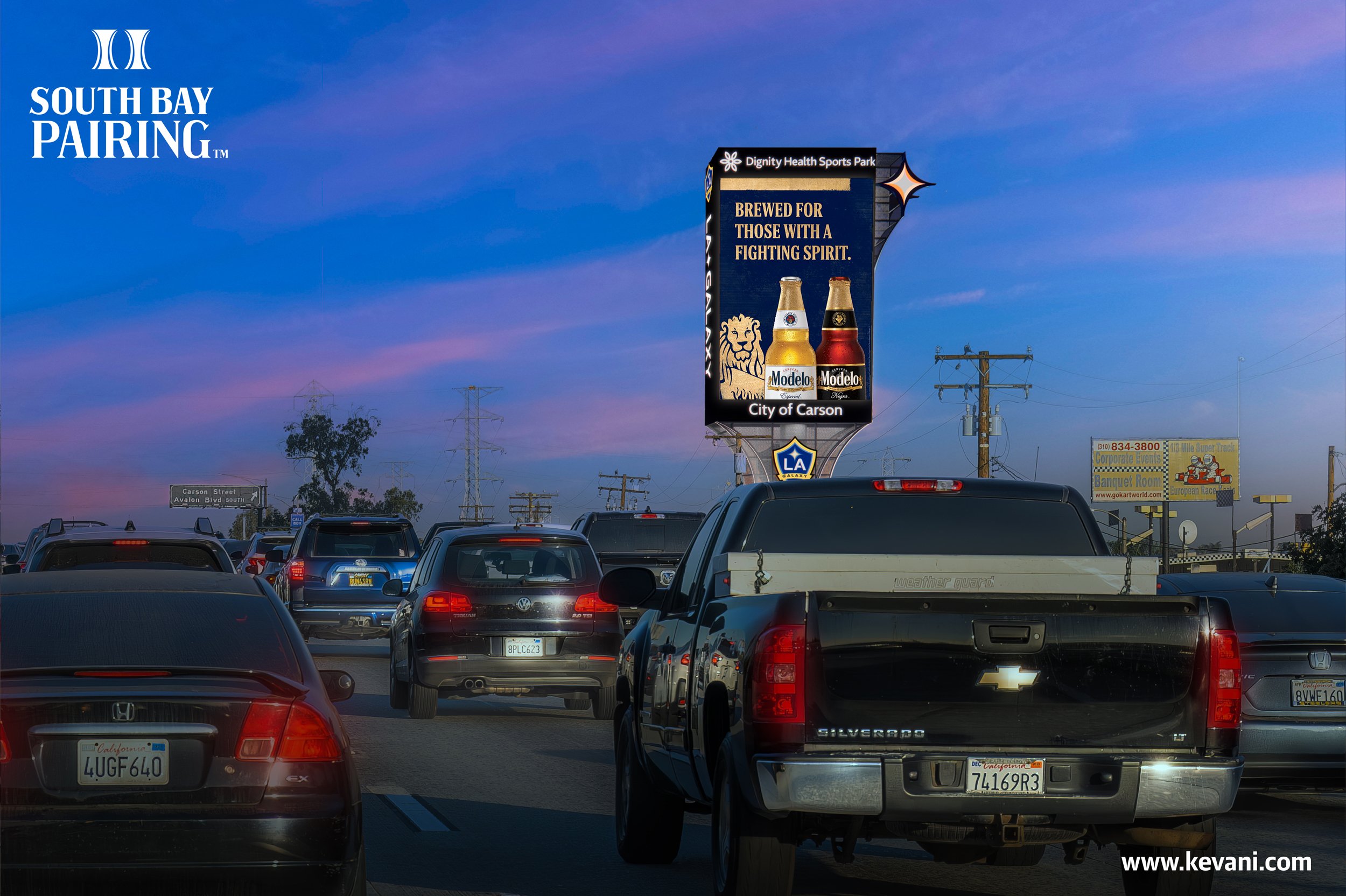 South Bay Pairing - Double-Sided Digital Billboard - 405 Freeway / Los ...