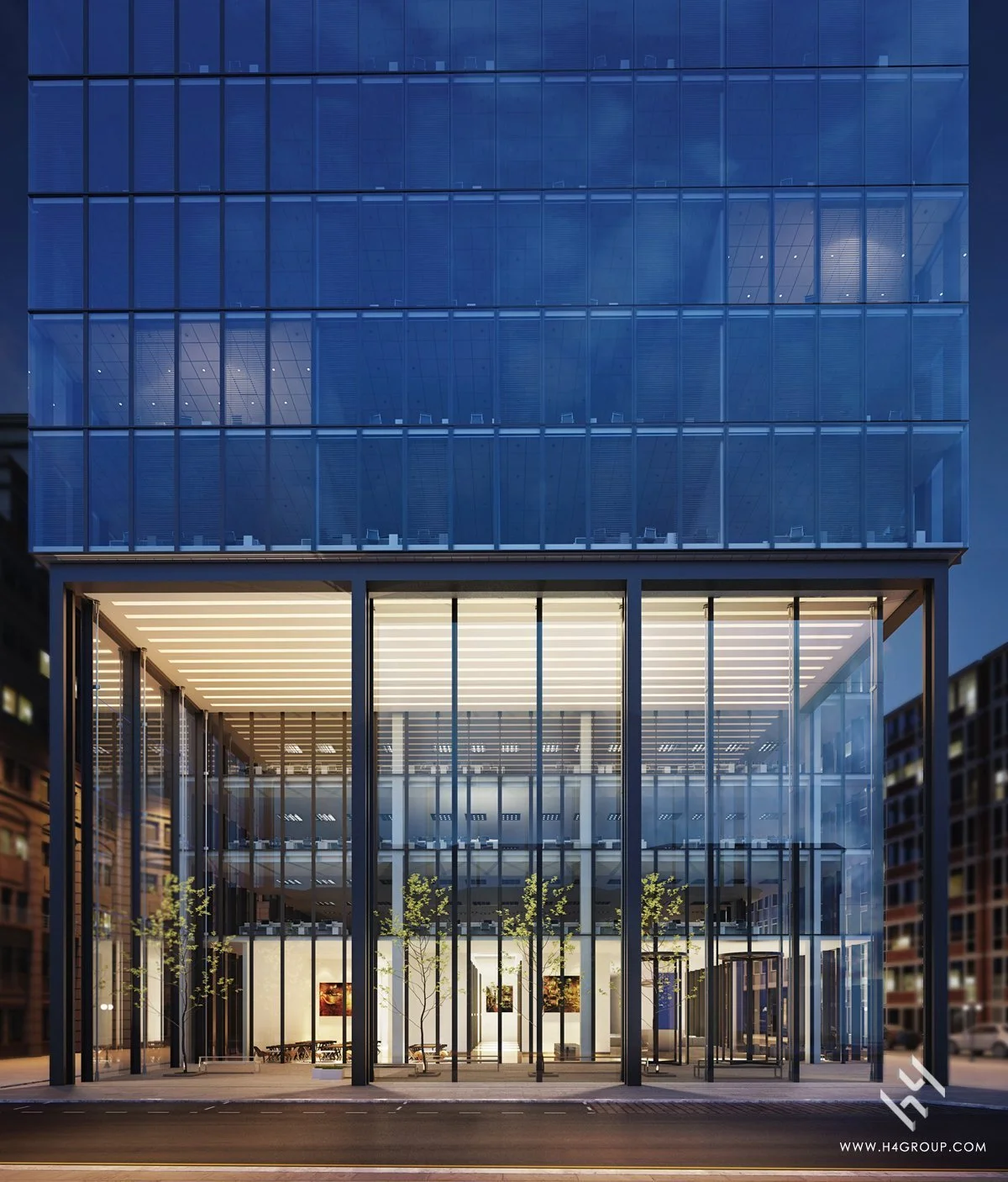 Office Development CGI | Commercial Property Visualisation London