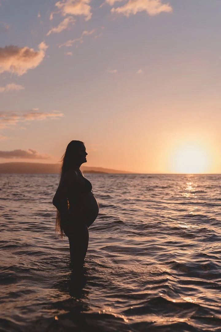Water Maternity Photos | Maui Beach Photoshoot — Maui Couples ...