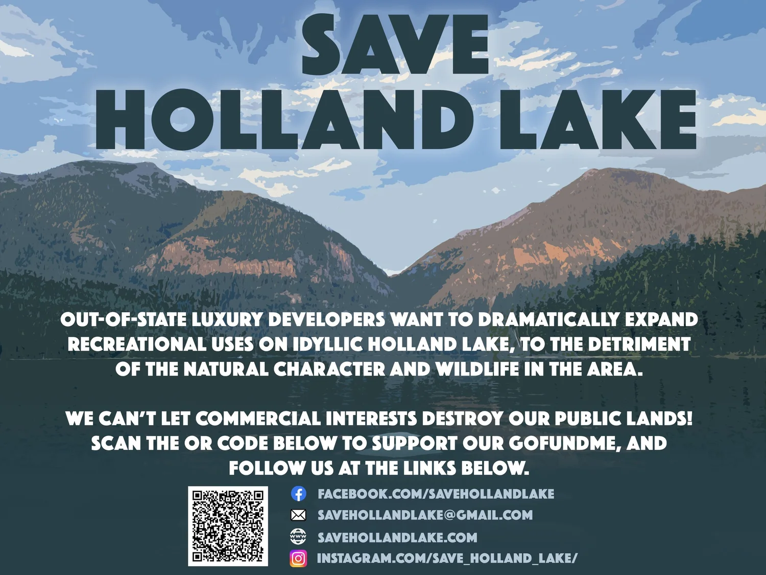 Save Holland Lake