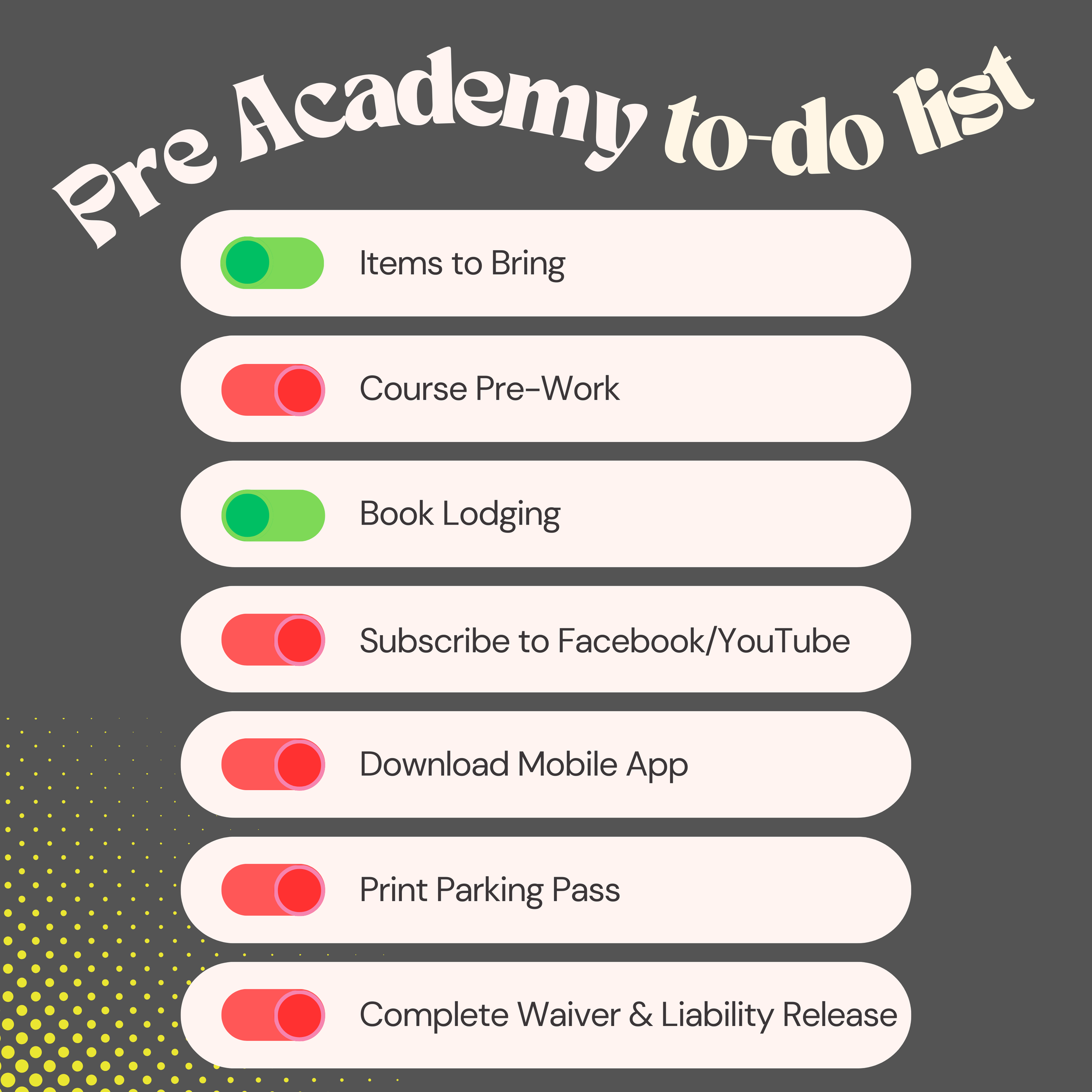 Pre-Course Work — Arizona Wildfire and Incident Management Academy