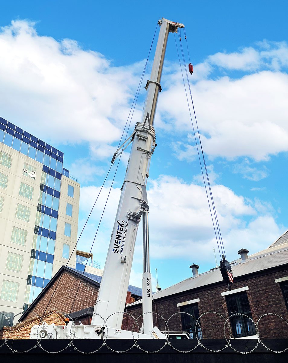 Mobile Crane Hire Service In Melbourne | Sventek Cranes & Rigging