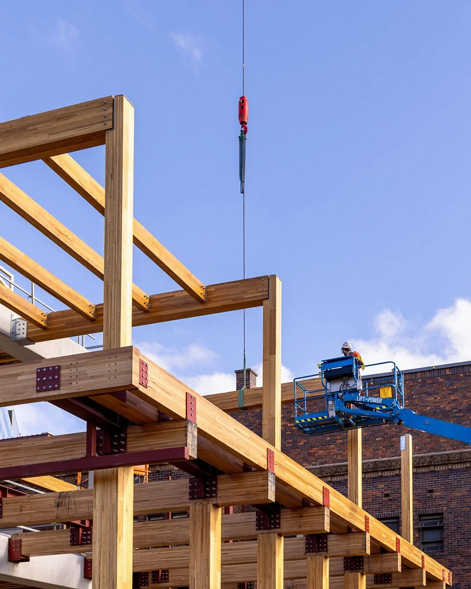 Timber Installation & Erection Services In Melbourne | Sventek Cranes ...