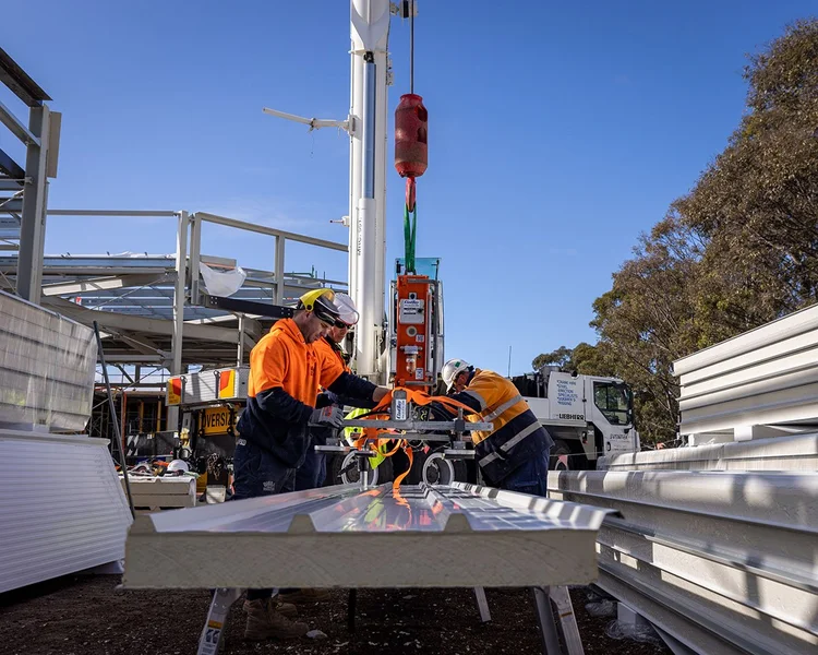 How are Roof Sheets Lifted? | Discover More | Sventek Cranes & Rigging