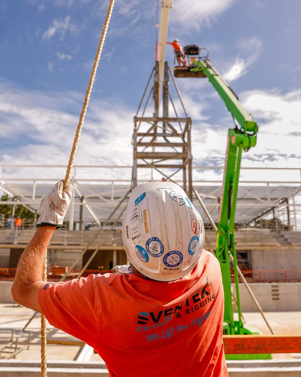Rigging Services In Melbourne | Sventek Cranes & Rigging