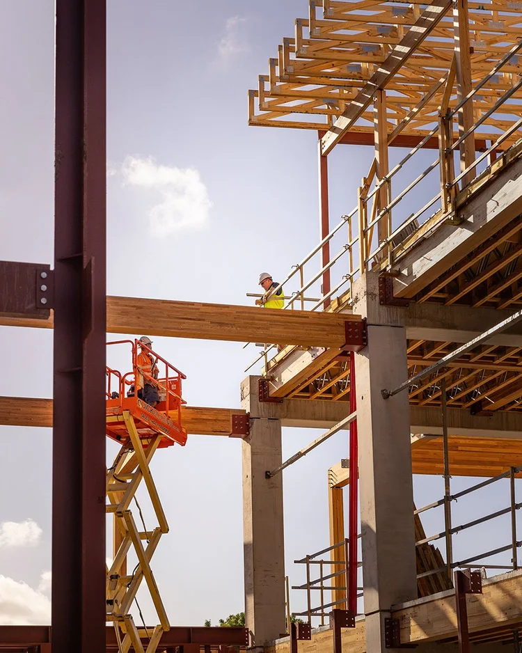 Glued Laminated Or Glulam Timber Installation Service In Melbourne